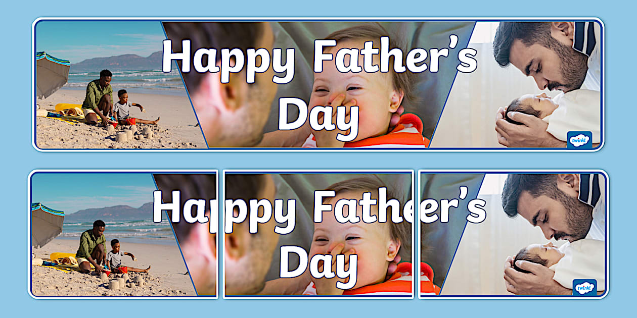 Father's Day Display Banner