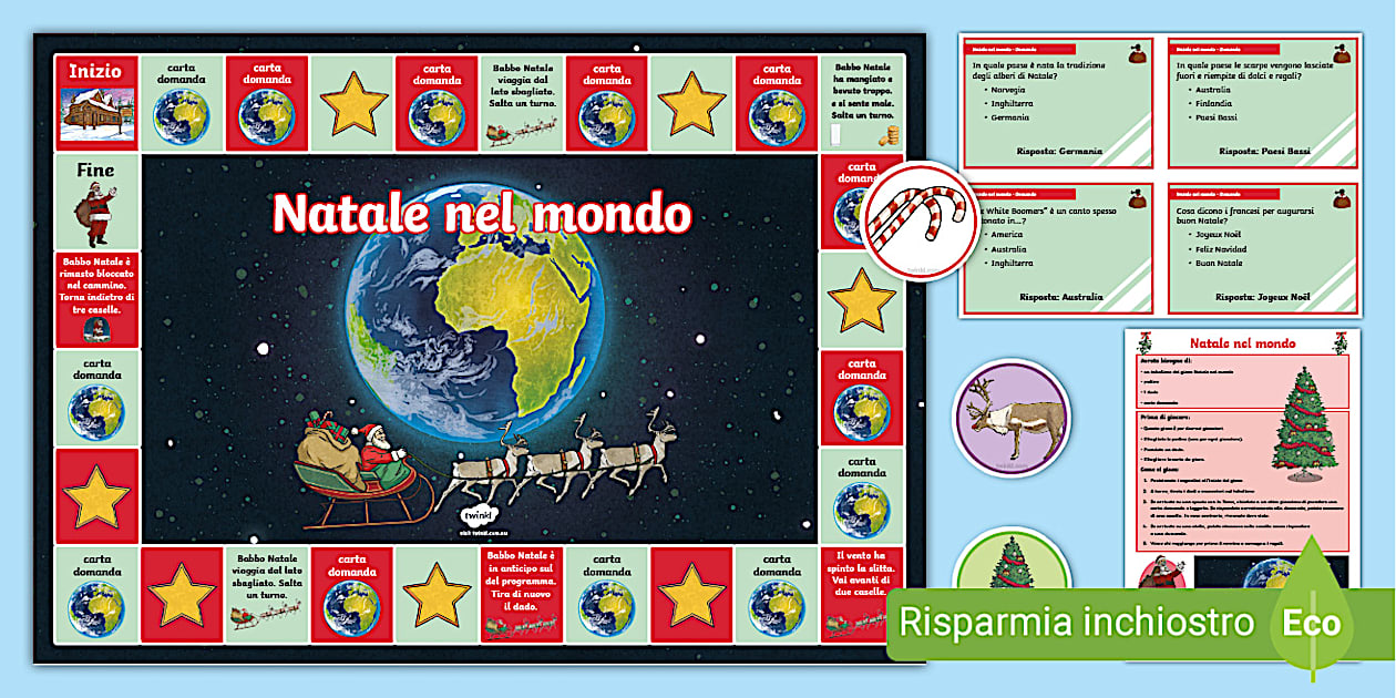 Natale nel mondo | Gioco da tavola