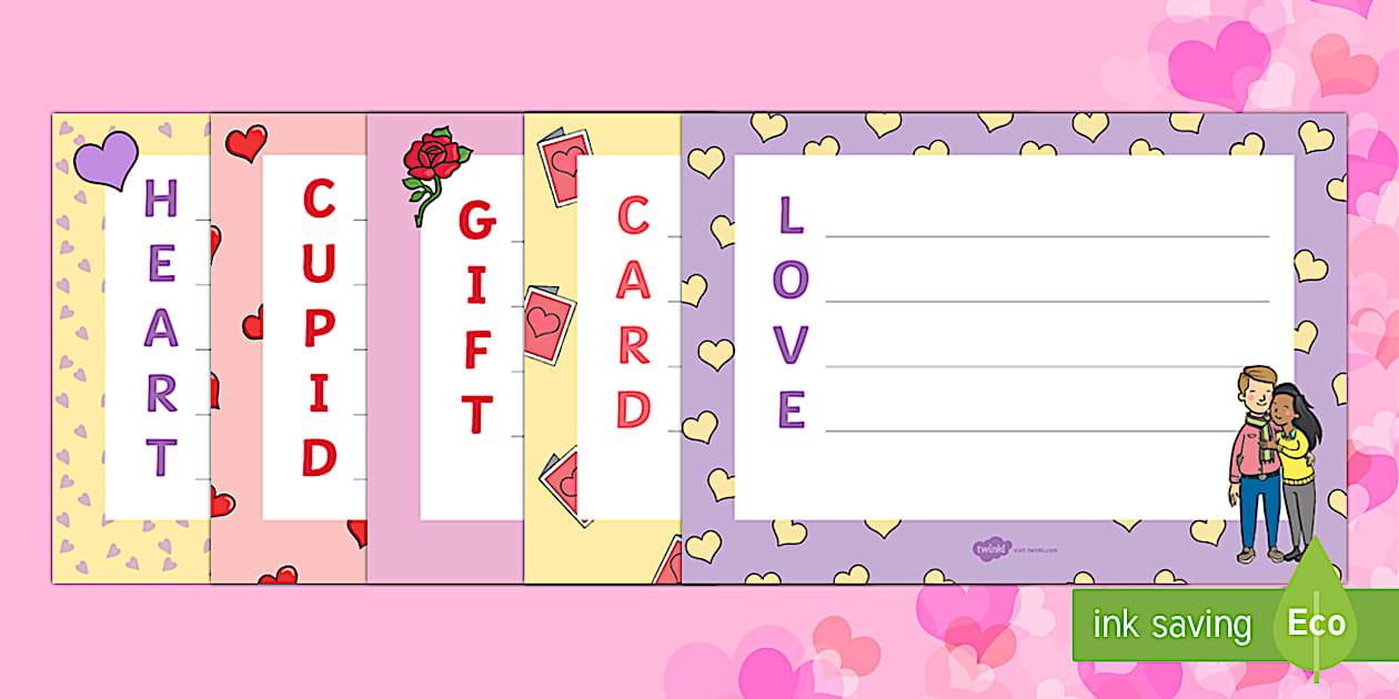 Valentine Poems for Kids (teacher made) - Twinkl