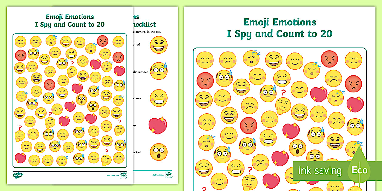 😊 all about me, ourselves, all about me maths, Emoji Emotions I Spy and ...