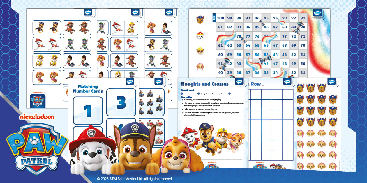 PAW Patrol Activity Pack | Fun and Games | Paramount