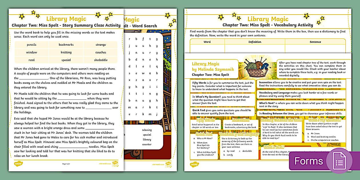 CHAPTERS June 2024: Library Magic - Chapter Two Follow-Up