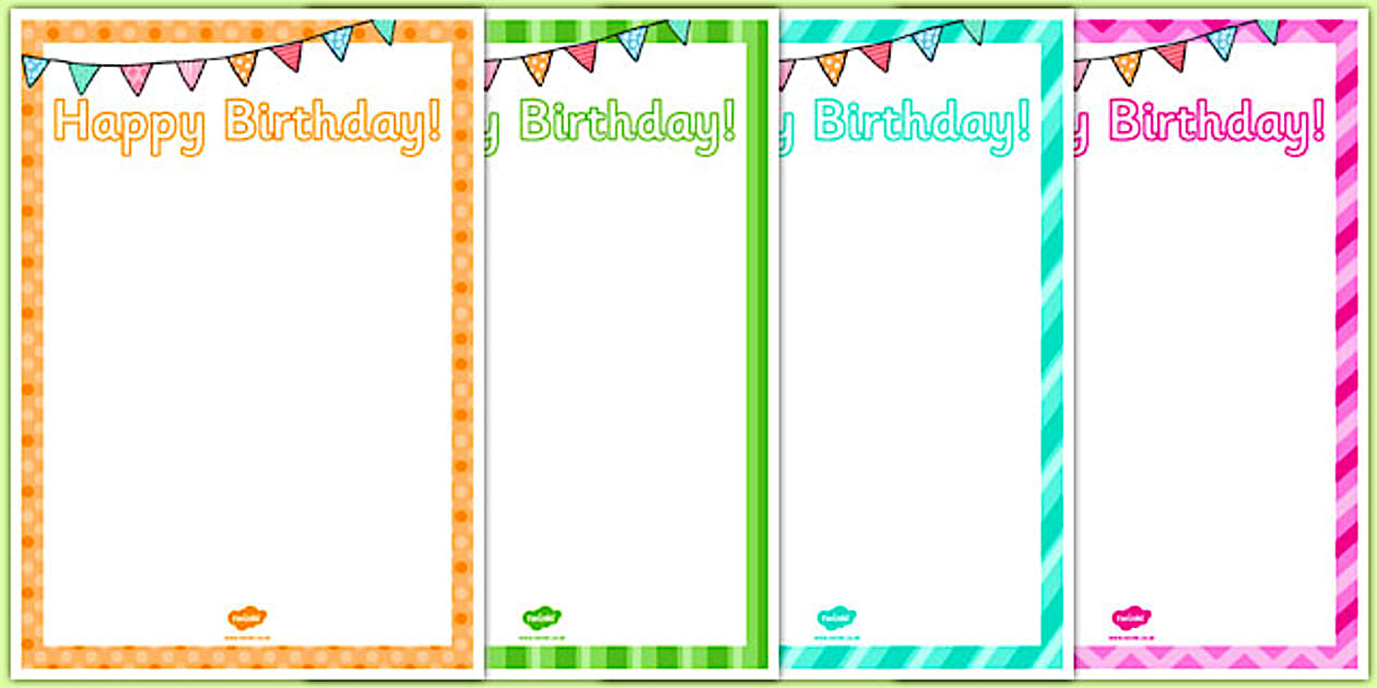 9th Birthday Party Editable Poster (teacher made) - Twinkl