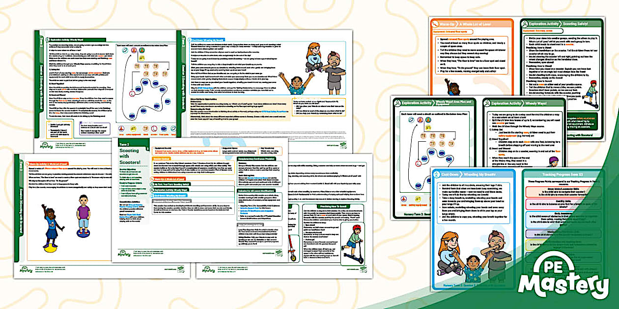 PE Mastery: Scooting with Scooters –Scooter Safety & Skills