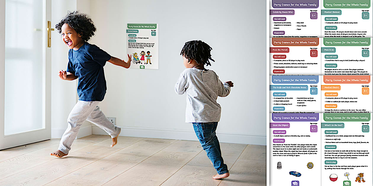 Party Games for the Whole Family | Twinkl Party - Twinkl