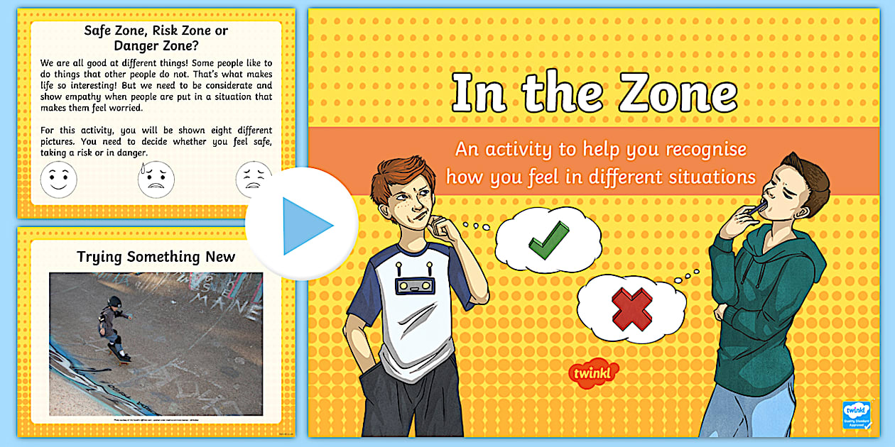 In the Zone PowerPoint Game (teacher made) - Twinkl
