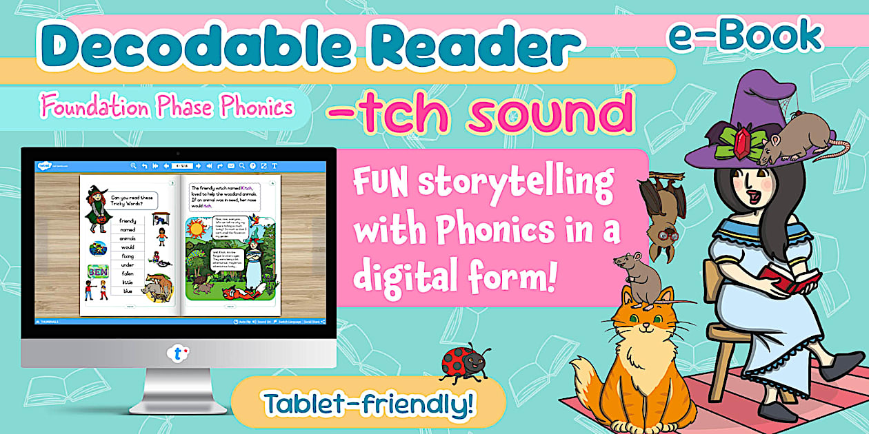 FP Phonics -tch Decodable Reader - eBook (CAPS Aligned)