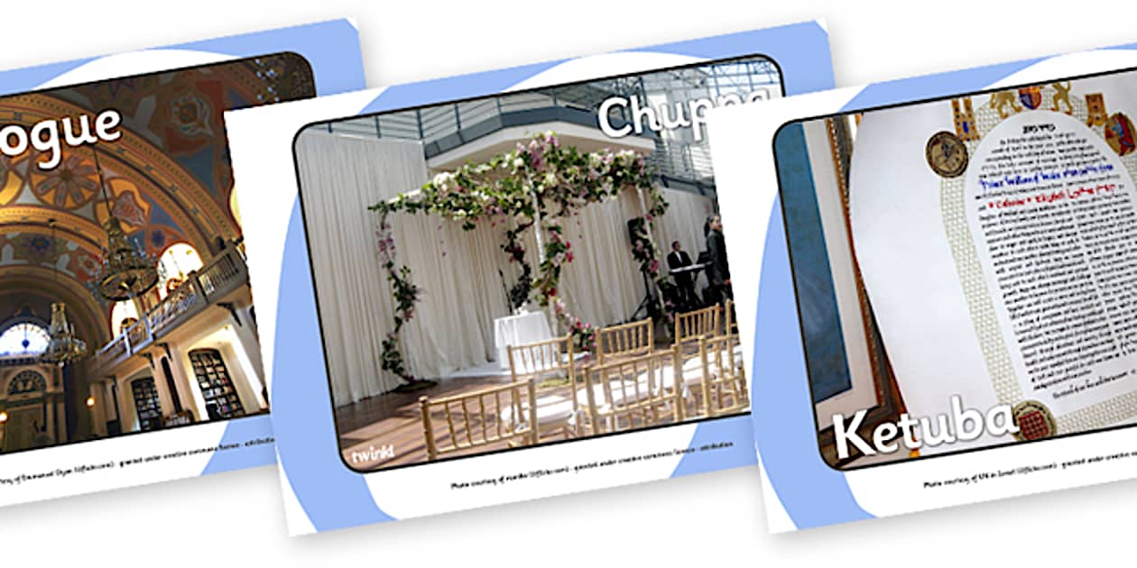 Jewish Wedding Display Photos