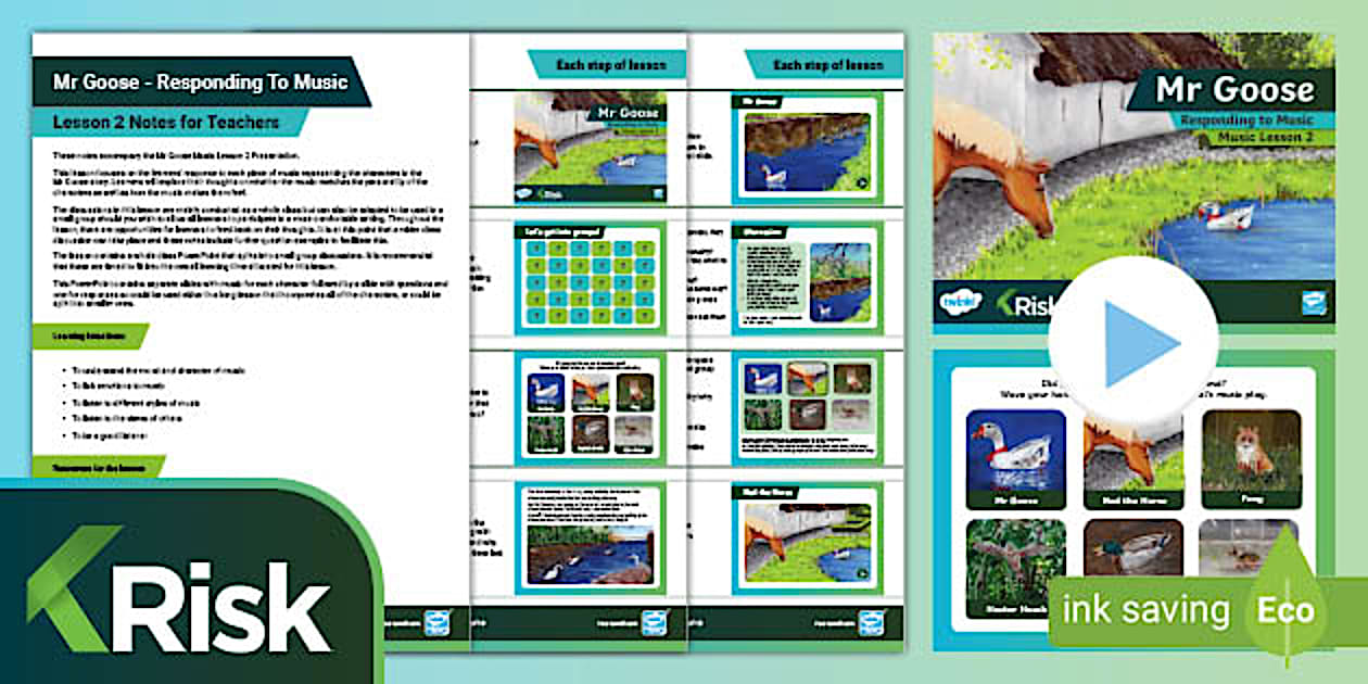 FREE! - Mr Goose Music Lesson 2 Teaching Pack (teacher made)