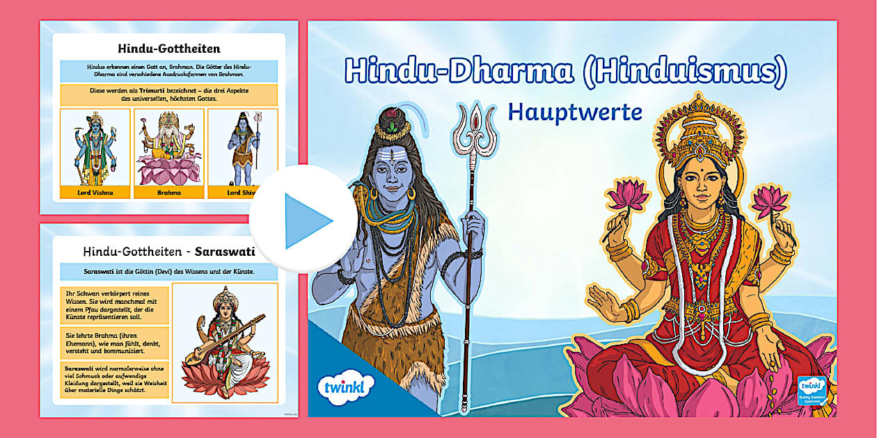 Hindu-Dharma (Hinduismus) - PowerPoint- Präsentation