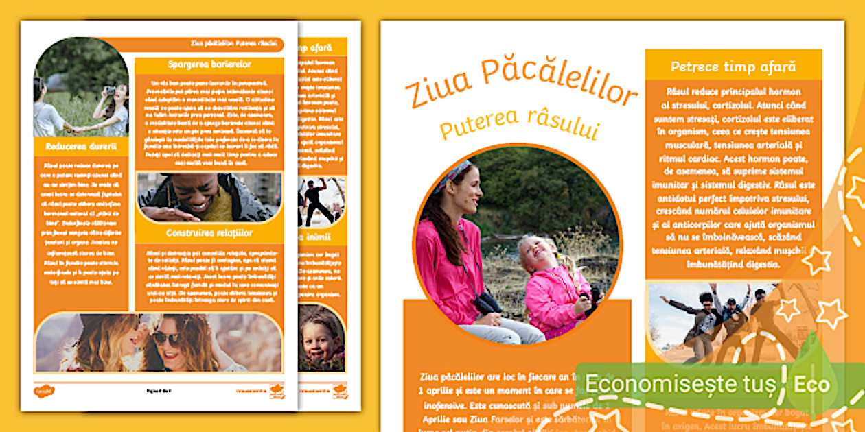 Ziua Păcălelilor: Puterea râsului – Sfaturi pentru adulți