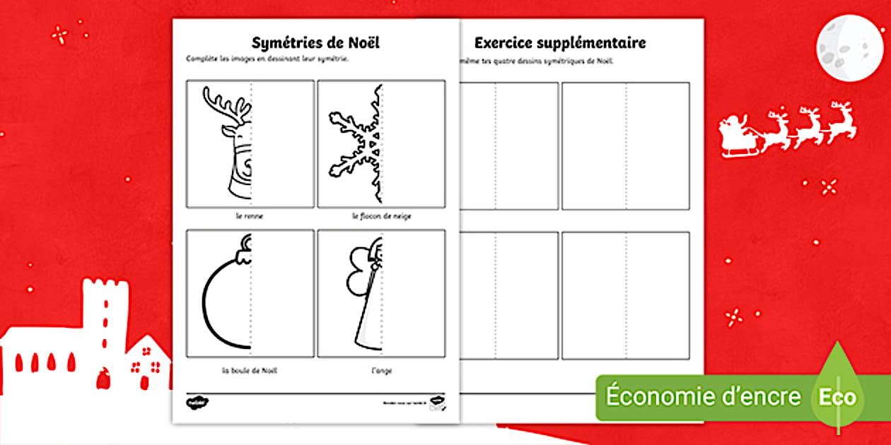 Fiche d'activités : Symétries de Noël