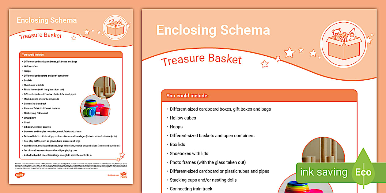 Enclosing Schema Treasure Basket Ideas | Schemas of Play
