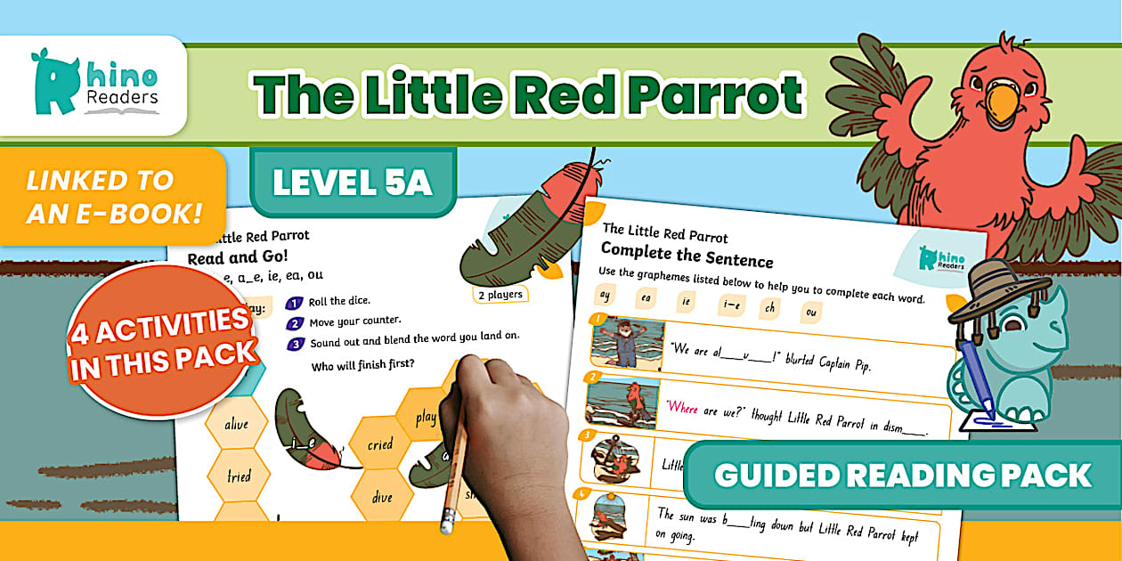 Level 5a The Little Red Parrot Guided Reading Pack