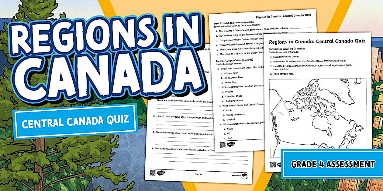 Central Canada Grade 4 Assessment