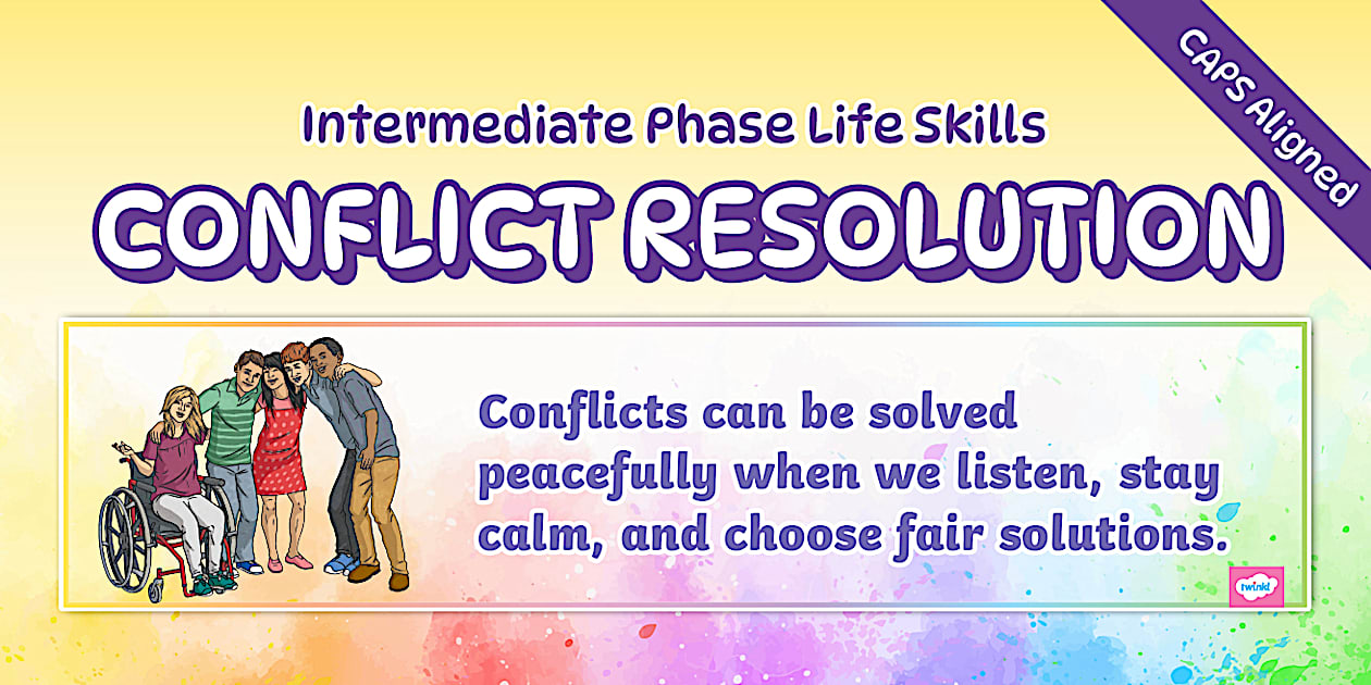 IP Life Skills – Conflict Resolution – Display Banner