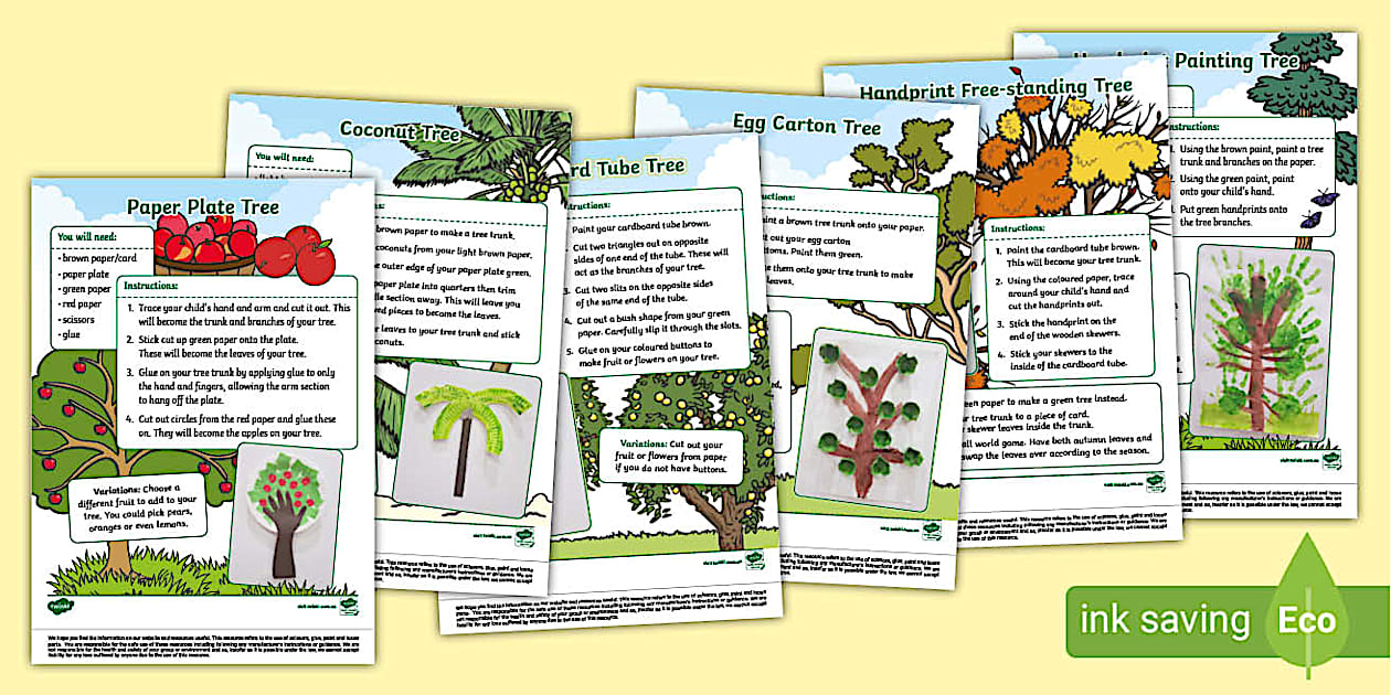 So Many Trees: Craft Activities (teacher made) - Twinkl