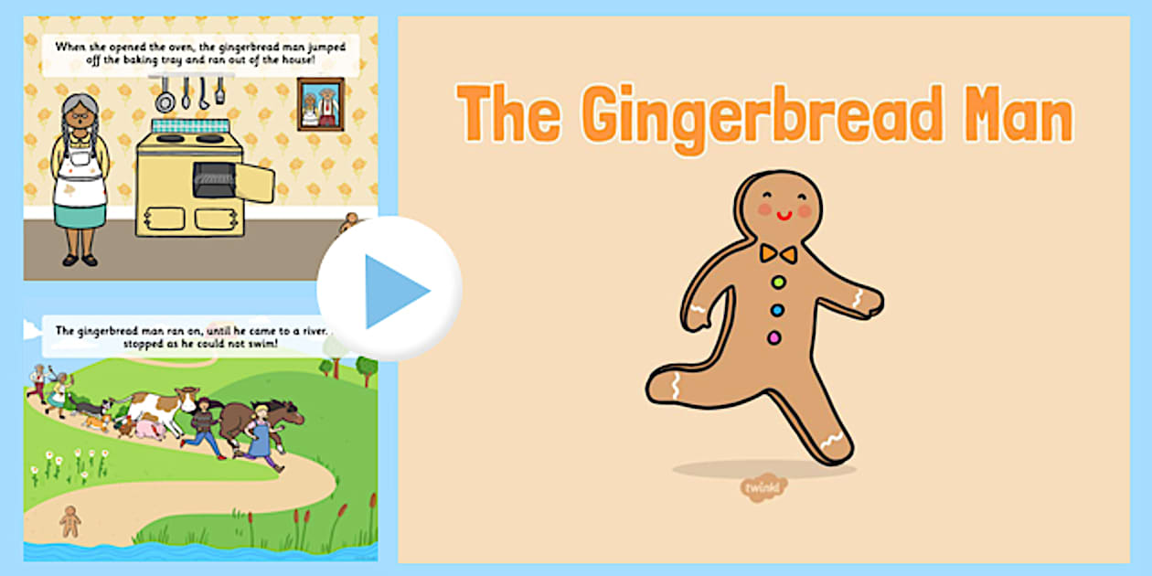 Gingerbread Man Story (teacher made) - Twinkl