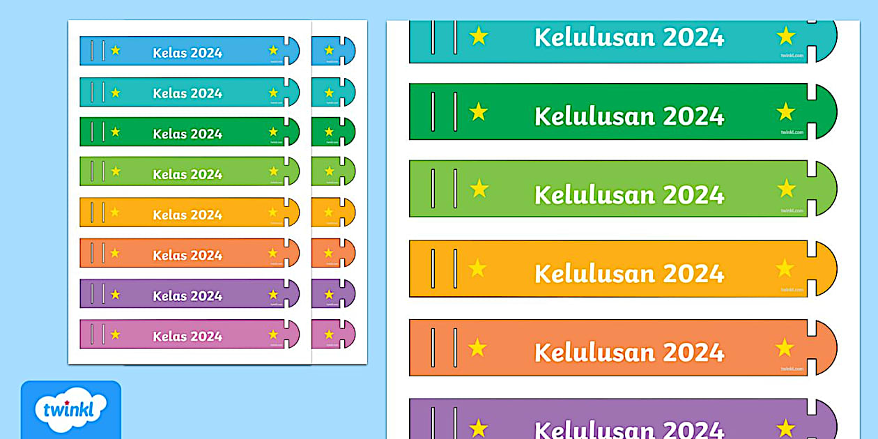 Gelang Kelulusan 2024 - Twinkl