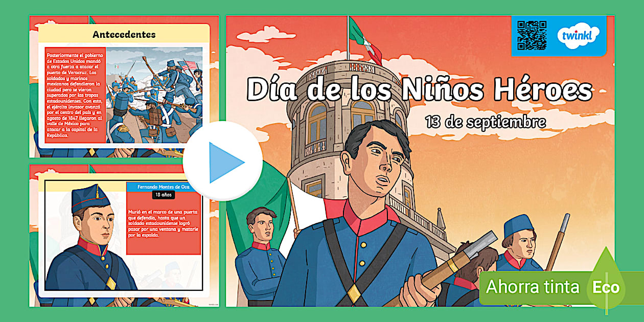 PowerPoint: Día de los Niños Héroes (teacher made)