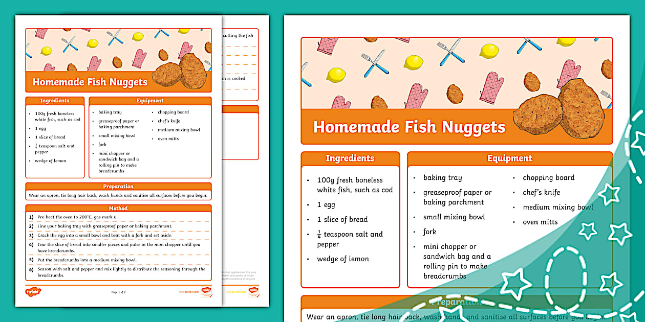 Fish Nuggets Recipe