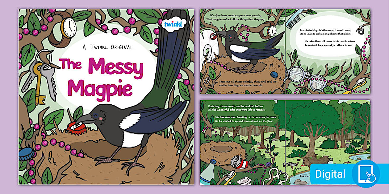 The Messy Magpie eBook (teacher made) - Twinkl