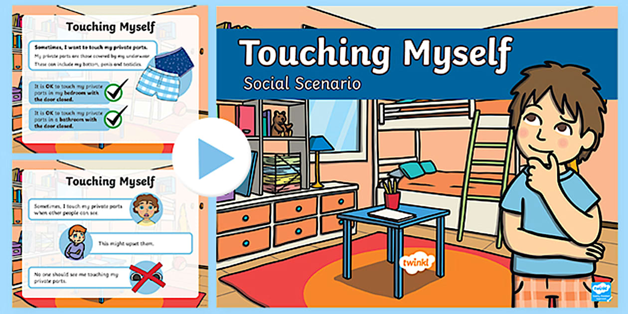 Touching Myself (Male Masturbation) Social Scenario PowerPoint