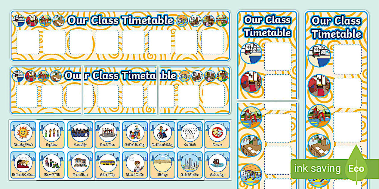 UAE Visual Timetable