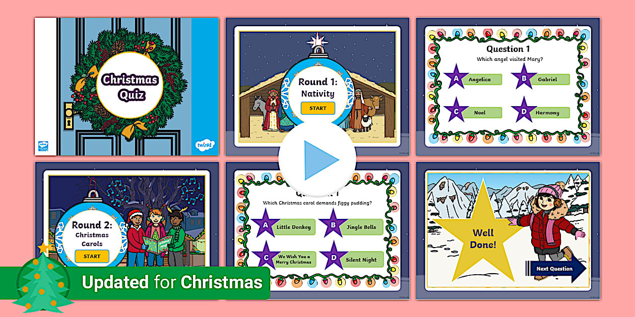 Quiz PowerPoint Download | Christmas | Twinkl (teacher made)