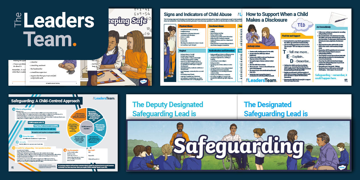 Safeguarding Display Resource Pack - Leaders