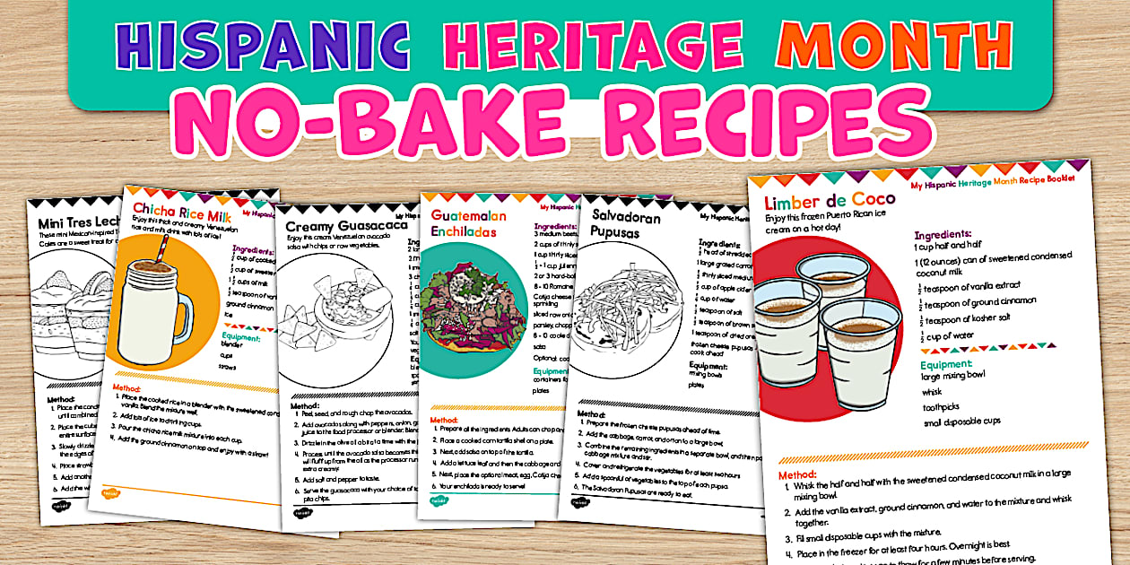 Hispanic Heritage Month Recipes for Kids | Twinkl USA