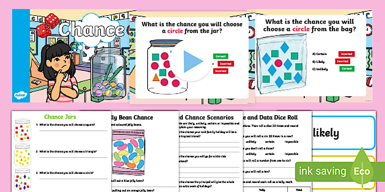 Year 2 Chance Resource Pack - Australian Curriculum Statistics and ...