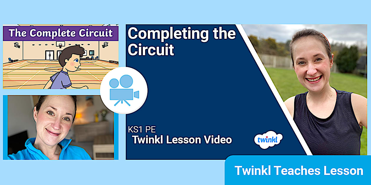 KS1 (Ages 5-7) PE: Circuit Training Video Lesson 5 - Twinkl