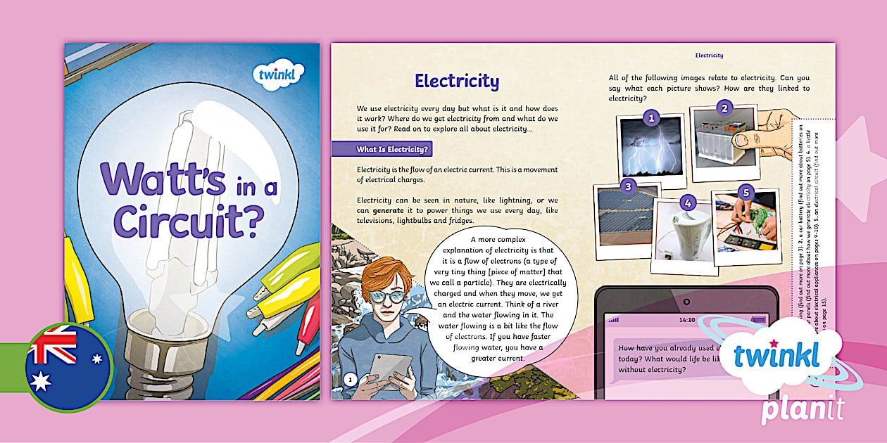 Year 6 Science Electricity eBook (teacher made) - Twinkl