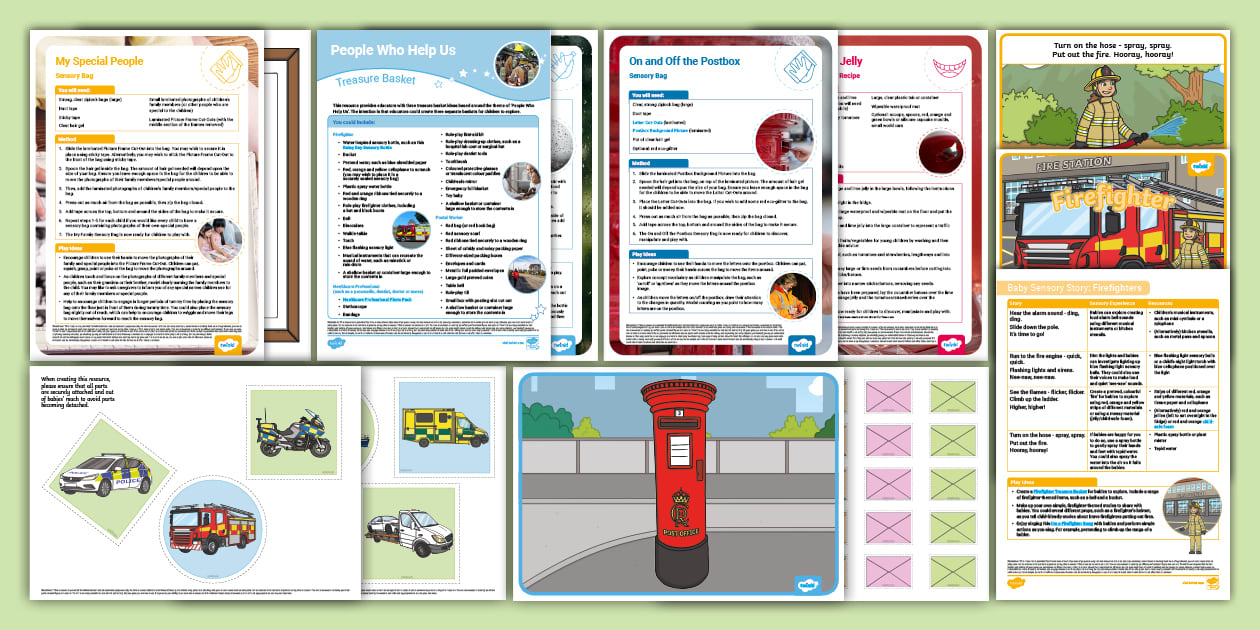 EYFS People Who Help Us Resource Pack (Ages 0-2) - Twinkl