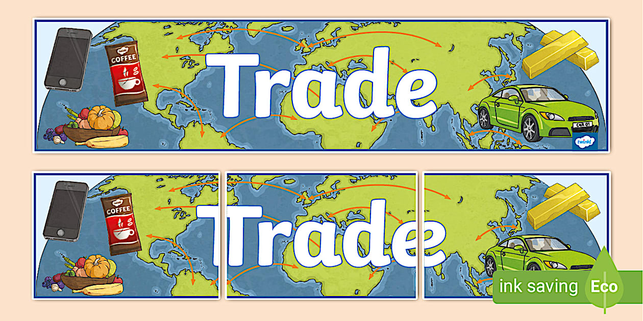 Trade Display Banner (teacher made) - Twinkl