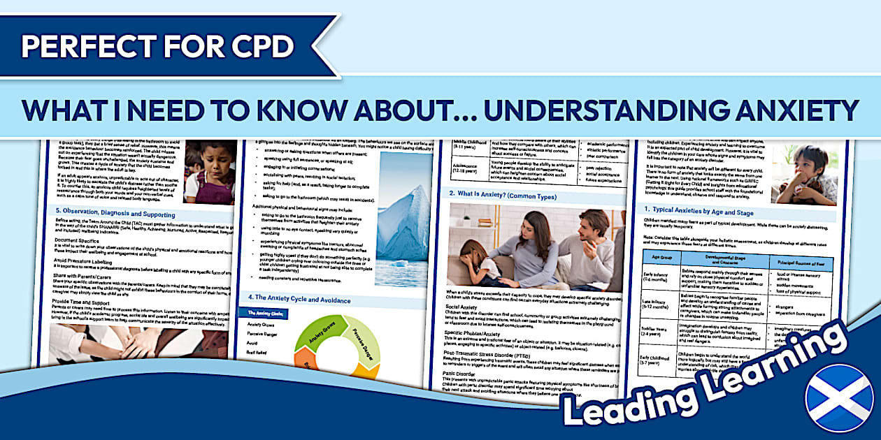 Understanding Anxiety Guide for Practitioners