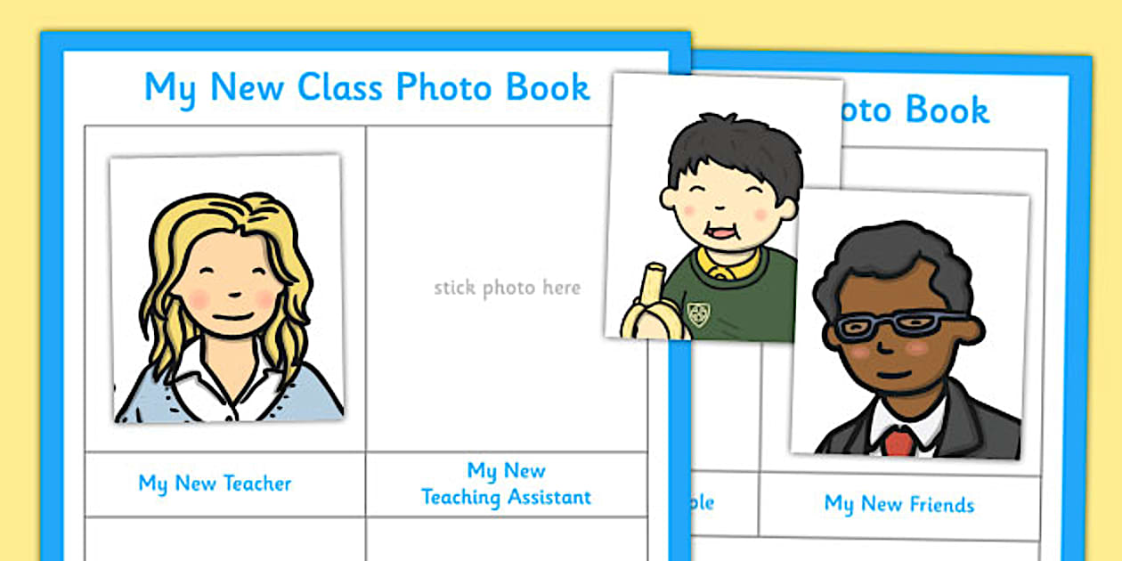 My New Class Photo Book - Back to School (teacher made)
