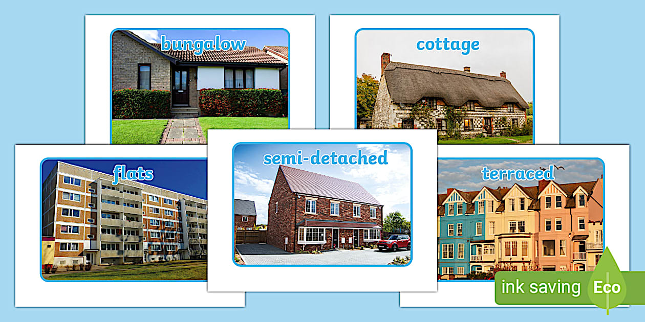 Houses and Homes Display Photos | Twinkl (teacher made)
