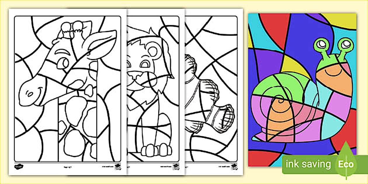 Cubism Craft Worksheets (teacher made) - Twinkl