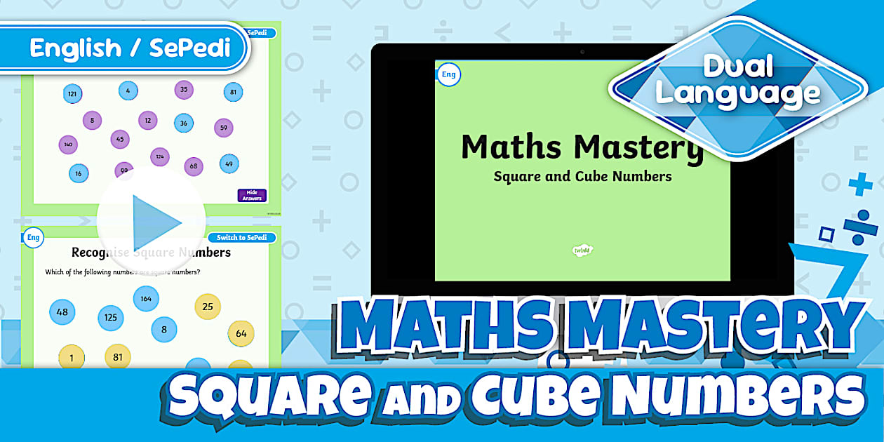 Multiplication and Division, Square and Cube Numbers Maths Mastery ...