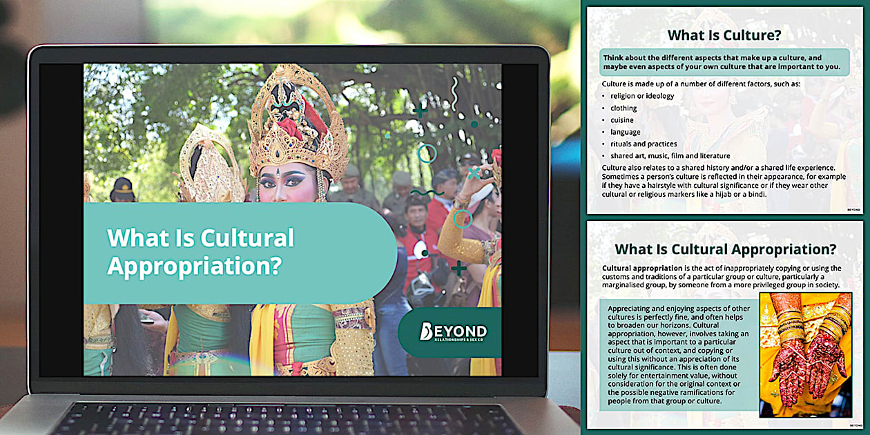 Cultural Appropriation vs Appreciation | Beyond RSE - Twinkl