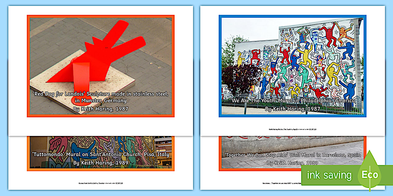 Keith Haring Photo Pack (Teacher-Made) - Twinkl