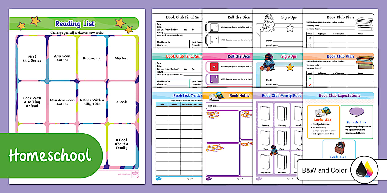 Homeschool Book Club | Homeschool | Twinkl USA - Twinkl