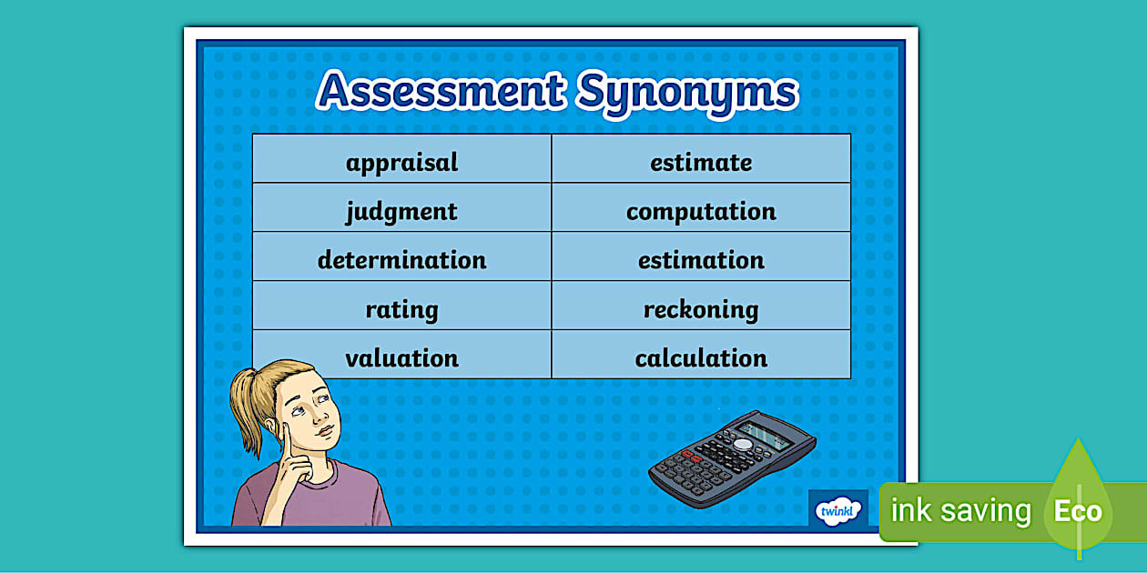 Assessment Synonyms Word Mat (teacher made) - Twinkl