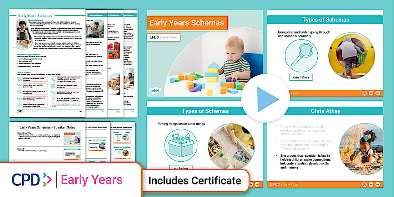 Early Years Schemas | Early Years CPD | Twinkl - Twinkl