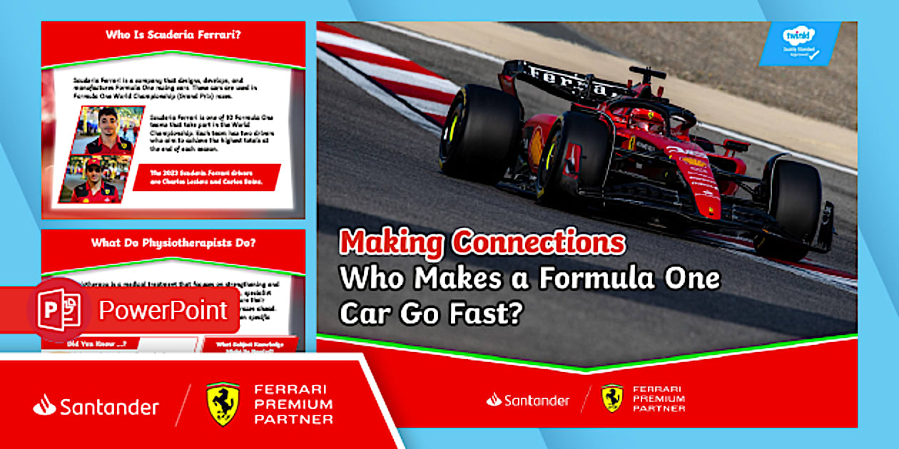 FREE! - Scuderia Ferrari F1: Who Makes a Formula One Car Go Fast ...
