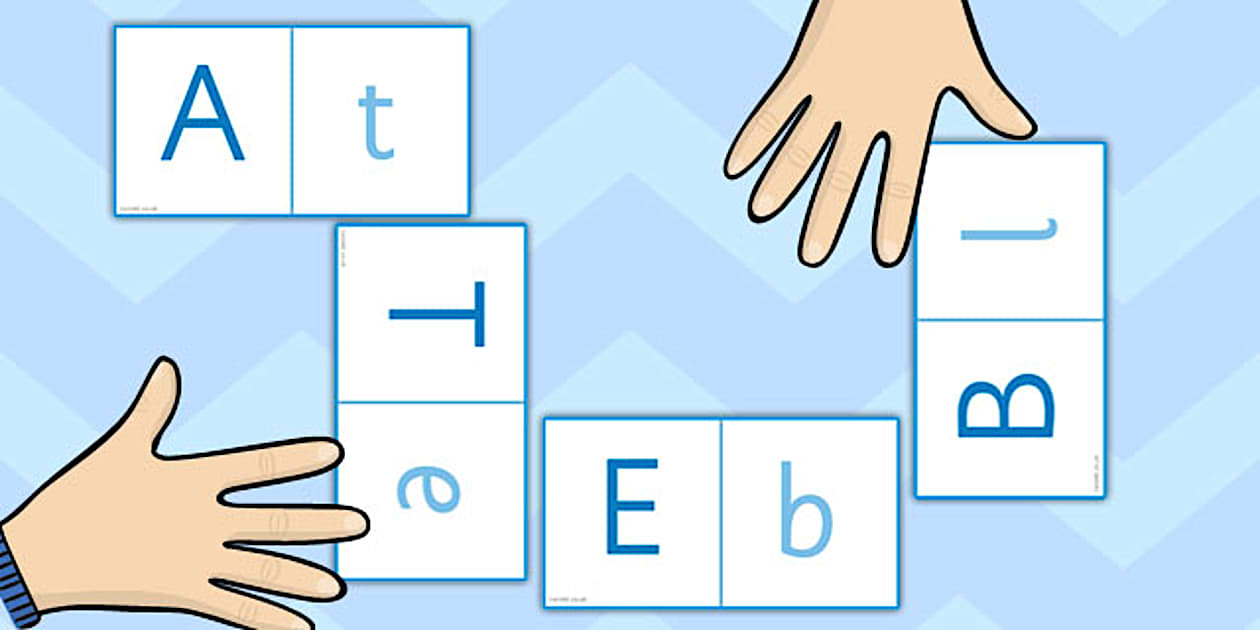 Letters Loop Cards (Upper & Lowercase) - ESL Alphabet Loop Game