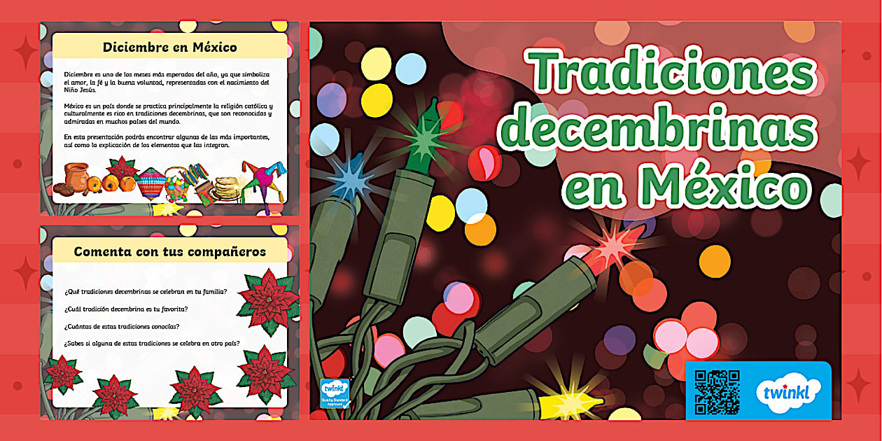 PowerPoint: Tradiciones decembrinas en México - Twinkl