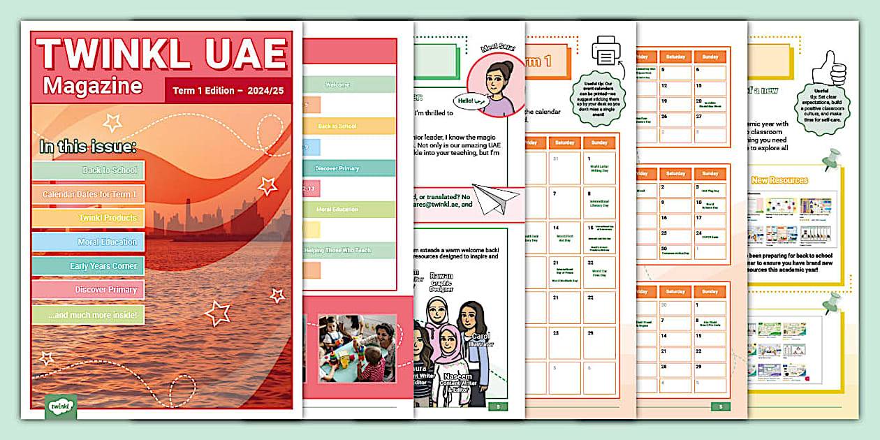 FREE! - Term 1 Magazine 2024 (Teacher-Made) - Twinkl
